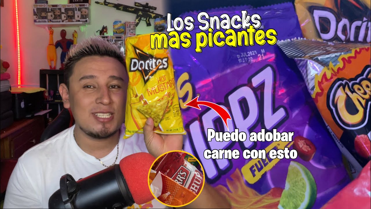 PROBANDO los TAKIS y CHEETOS mas PICANTES || Yilbert💎 - YouTube