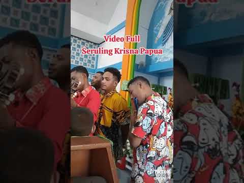 viral seruling Krisna lagu bahasa biak
