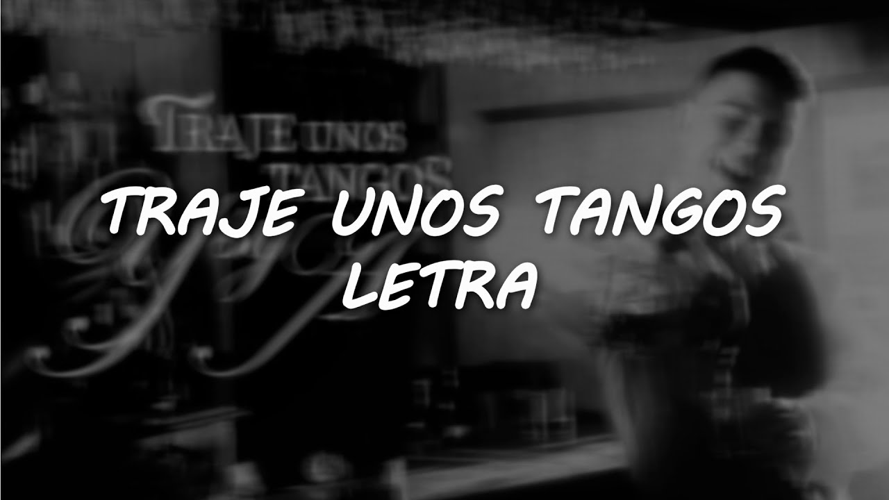 YSY A - Traje unos Tangos (Letra) - YouTube