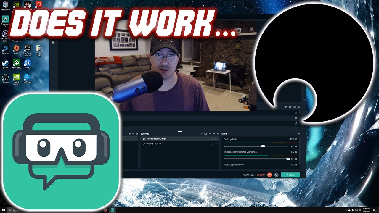 Streamlabs on Shadow Cloud PC - Can you stream with camera and mic ...