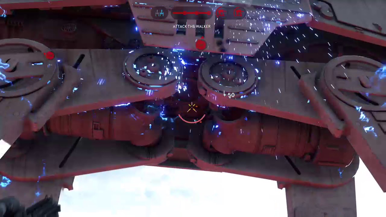 How to destroy an ATAT :Starwars Battlefront - YouTube