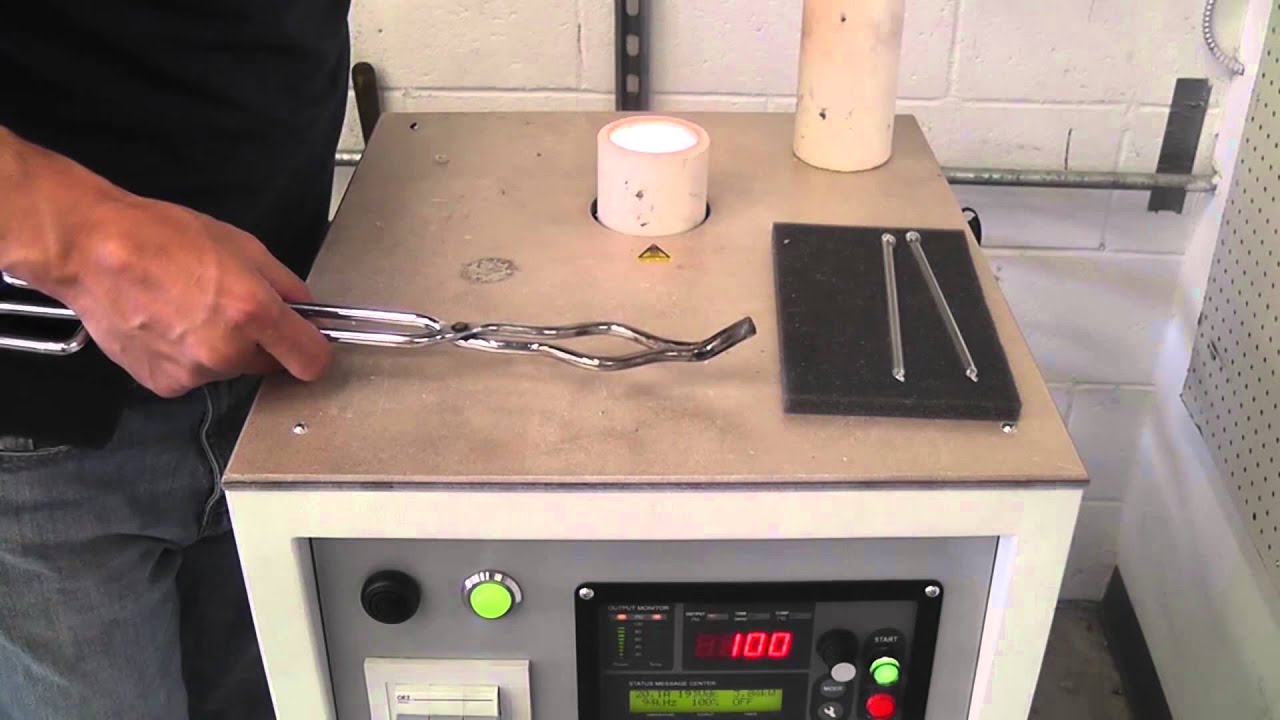 Melting 250g of Solid Platinum with Ultraflex UltraMelt 5P - YouTube