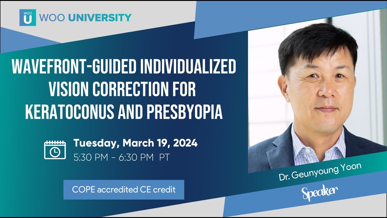 Wavefront-Guided Individualized Vision Correction For Keratoconus And Presbyopia - YouTube