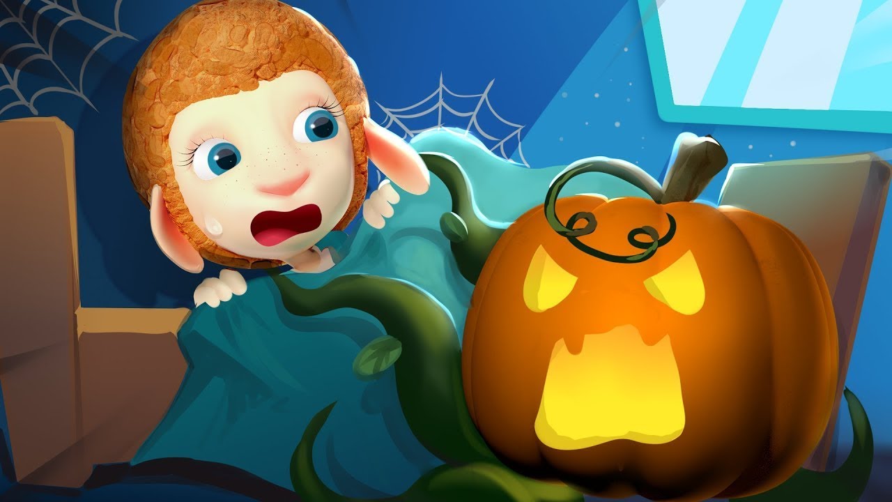 Knock Knock Who's There? Scary Halloween🦇Real Monster or just a Pumpkin🦇Stories for Kids - YouTube