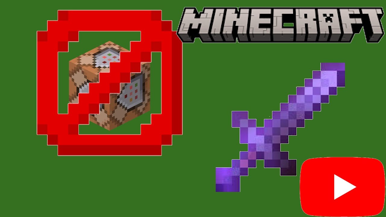 How To Get The Best Sword In Minecraft With No Commands - YouTube