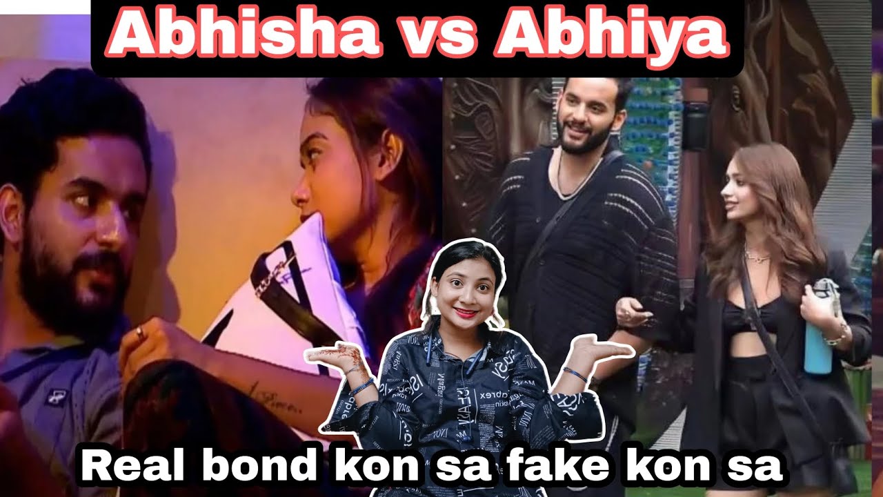 Abhisha Real bond hai #abhisha - YouTube