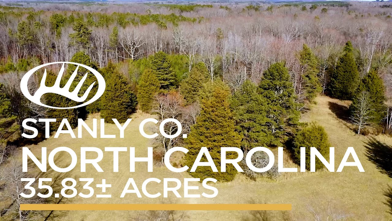 Stanly County, NC 35.83± acres - YouTube