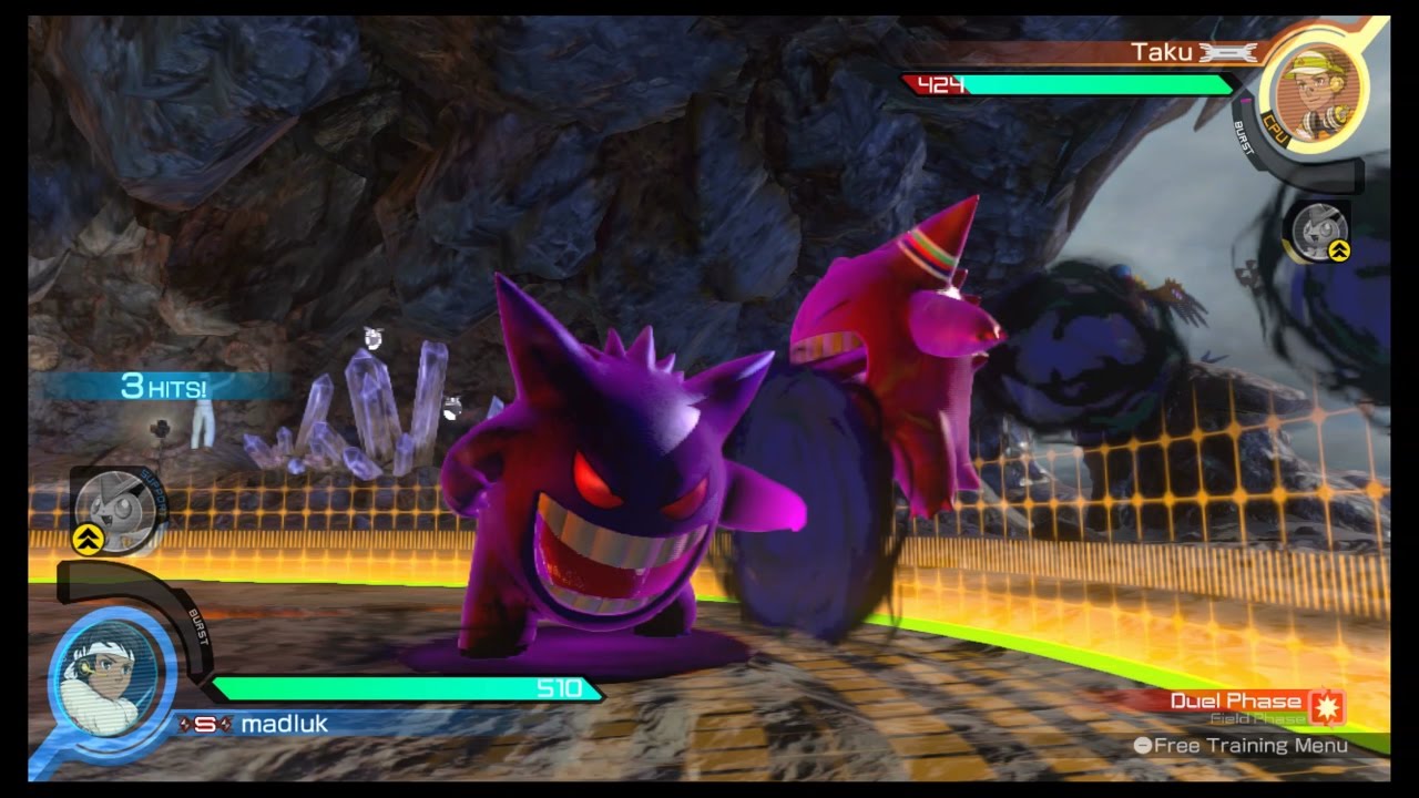 Pokken Tournament Gengar Combo Video: The Cold Shoulder (Part 2) - YouTube