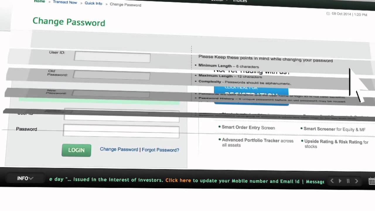 How to Login or Regenerate password of your Religare Online Trading ...