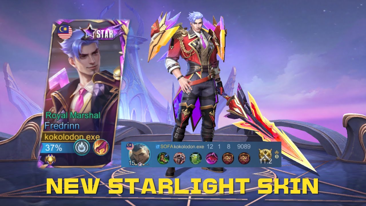 FREDRINN NEW DECEMBER STARLIGHT SKIN - FULL GAMEPLAY - YouTube