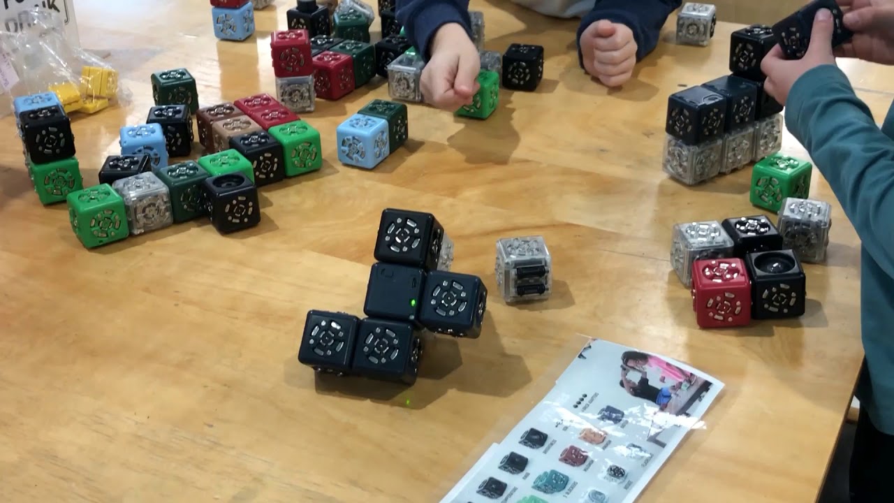 Cubelets at the Estevan Public Library - YouTube