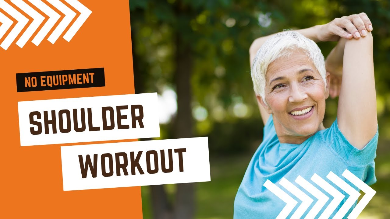 Chair Shoulder Exercises for Seniors! - YouTube