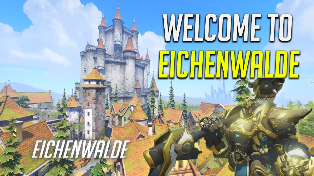 REINHARDTS CASTLE! New Overwatch Map Eichenwalde - [Live Commentary ...