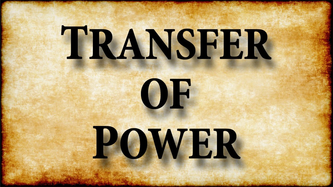 Part 7: Transfer of Power - John S. Torell - YouTube