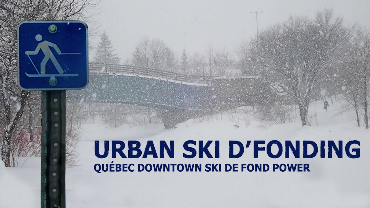 Québec Urban Ski d'Fonding - YouTube