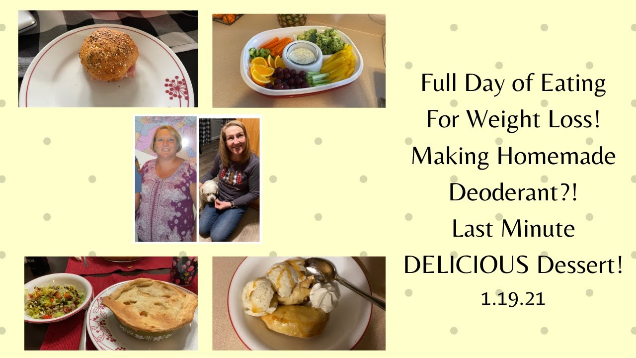 Full Day of Eating | Making Homemade Deodorant | DELICIOUS Dessert ...