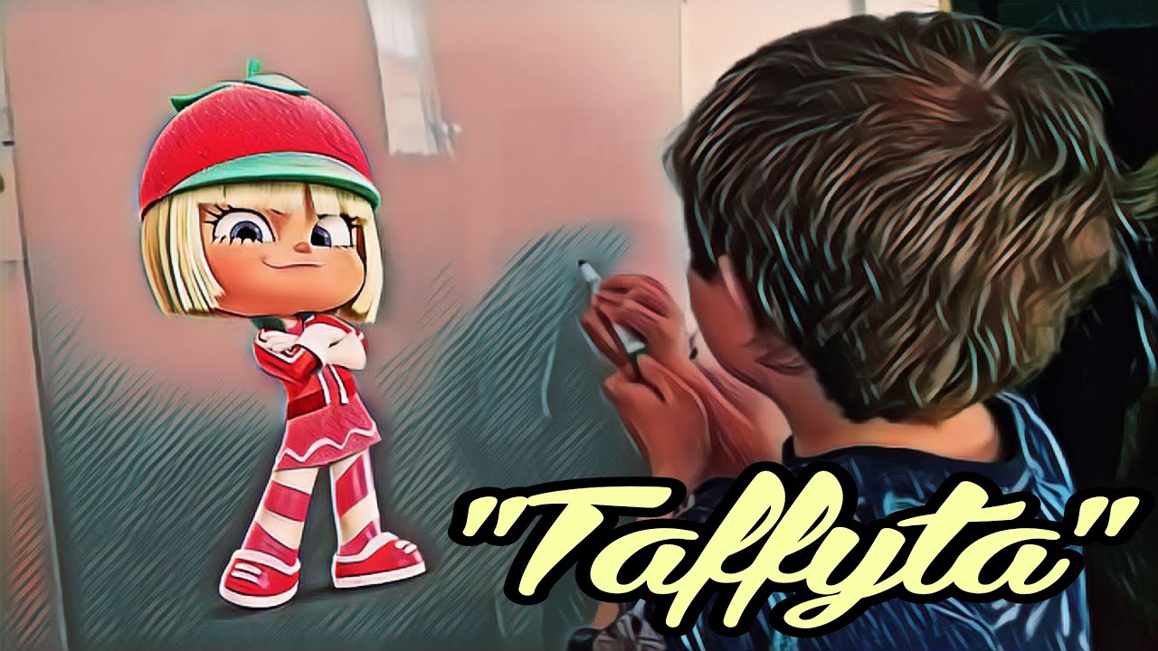 taffyta from wreck-it Ralph illustration art with Phoenix - YouTube