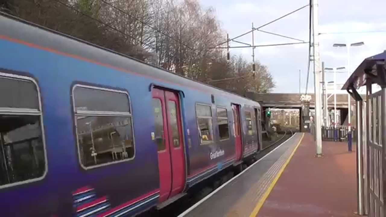 Class 313 Great Northern Departing Alexandra Palace 14/12/14 - YouTube