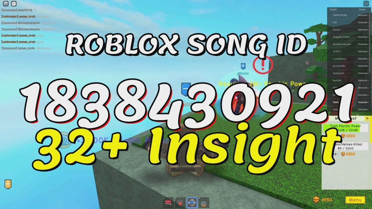 32+ Insight Roblox Song IDs/Codes - YouTube