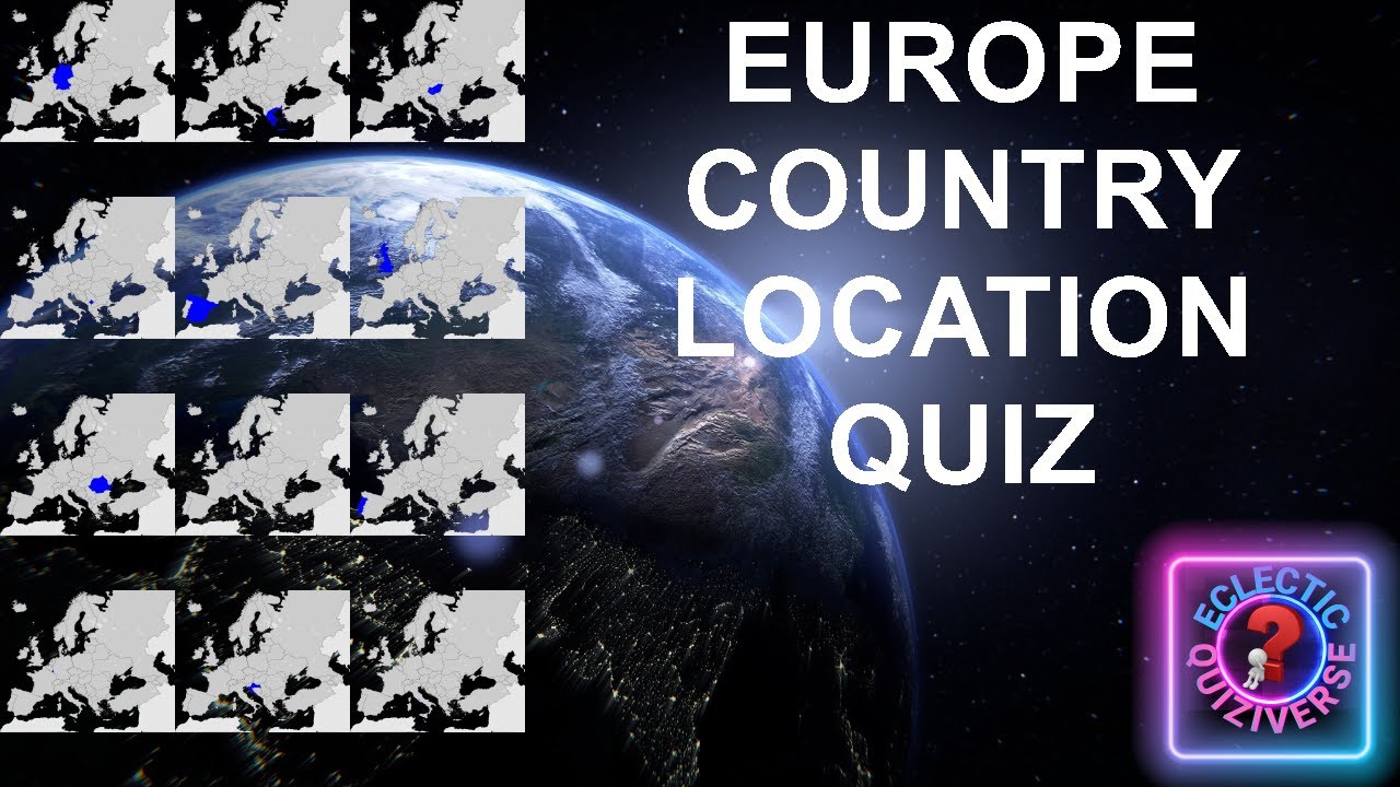 Europe Country Location Quiz 🌍 - Beginner Edition (Multiple Choice ...