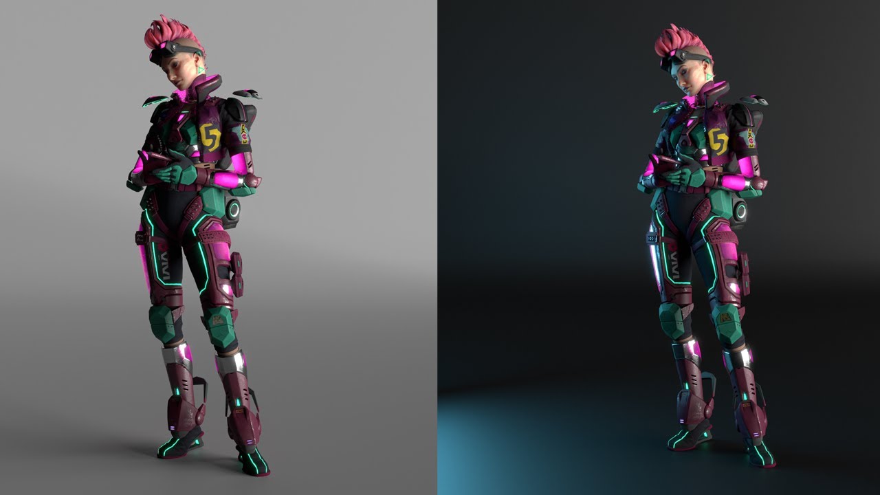 APEX LEGENDS SEASON 7 | HORIZON NEON STARDUST | SKIN SHOWCASE - YouTube