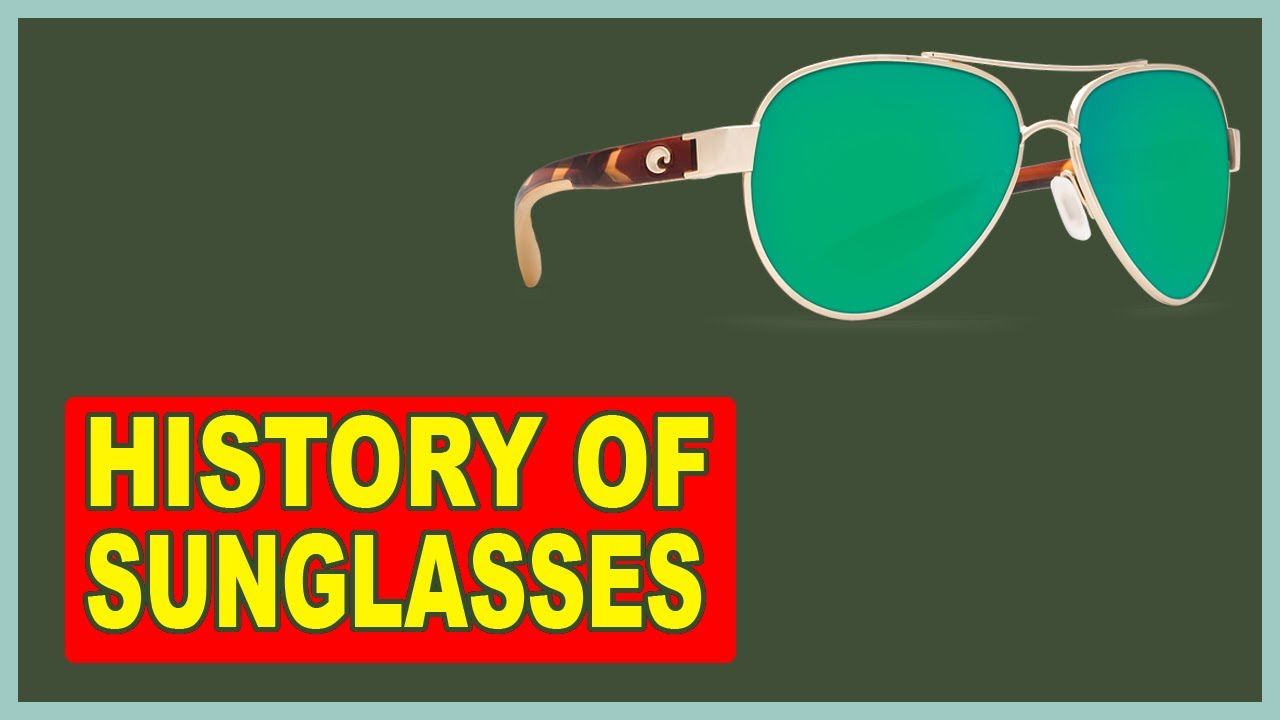 History of Sunglasses - YouTube