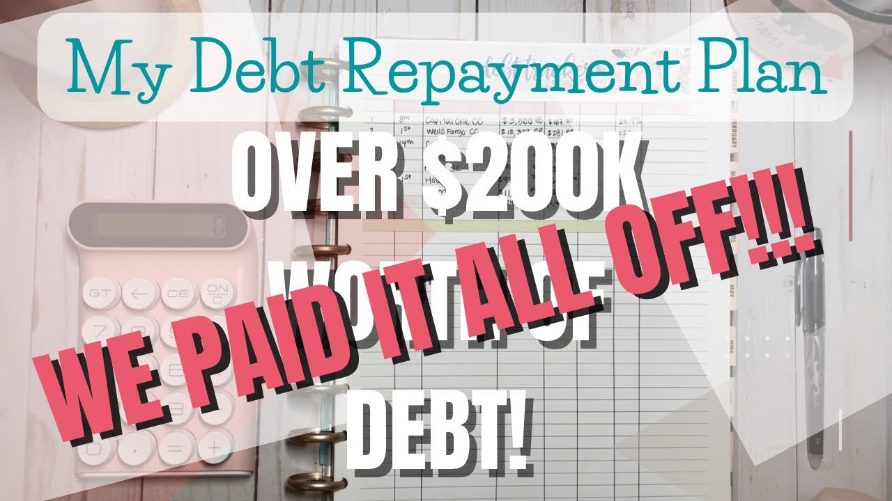 Final Debt Update! How we paid off all of our debt | Debt repayment ...