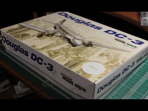 Сборная модель Douglas DC-3. Deagostini. Обзор посылок № 9, 10, 11, 12. Масштаб 1:32. - YouTube