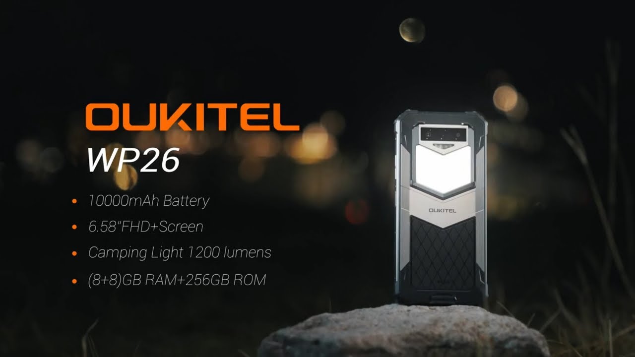 OUKITEL WP26 Rugged Smartphone - YouTube