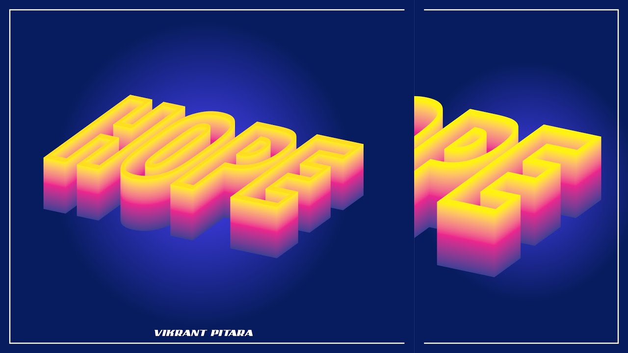 How to Create a Creative Colourful 3D Isometric Text Effect in ...