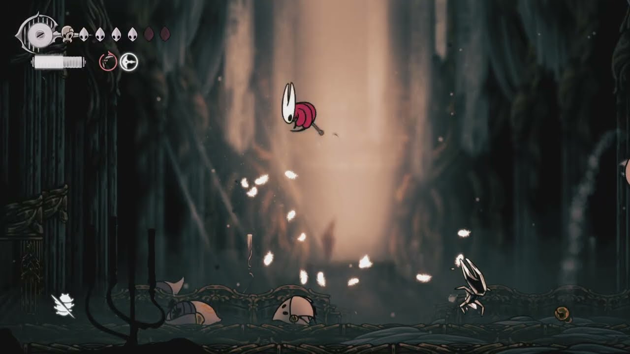 Hollow Knight: Silksong spider priest Boss - YouTube