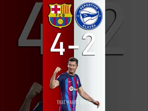 FC Barcelona vs Deportivo Alavés : LALIGA EA Sports Score Predictor - hit pause or screenshot