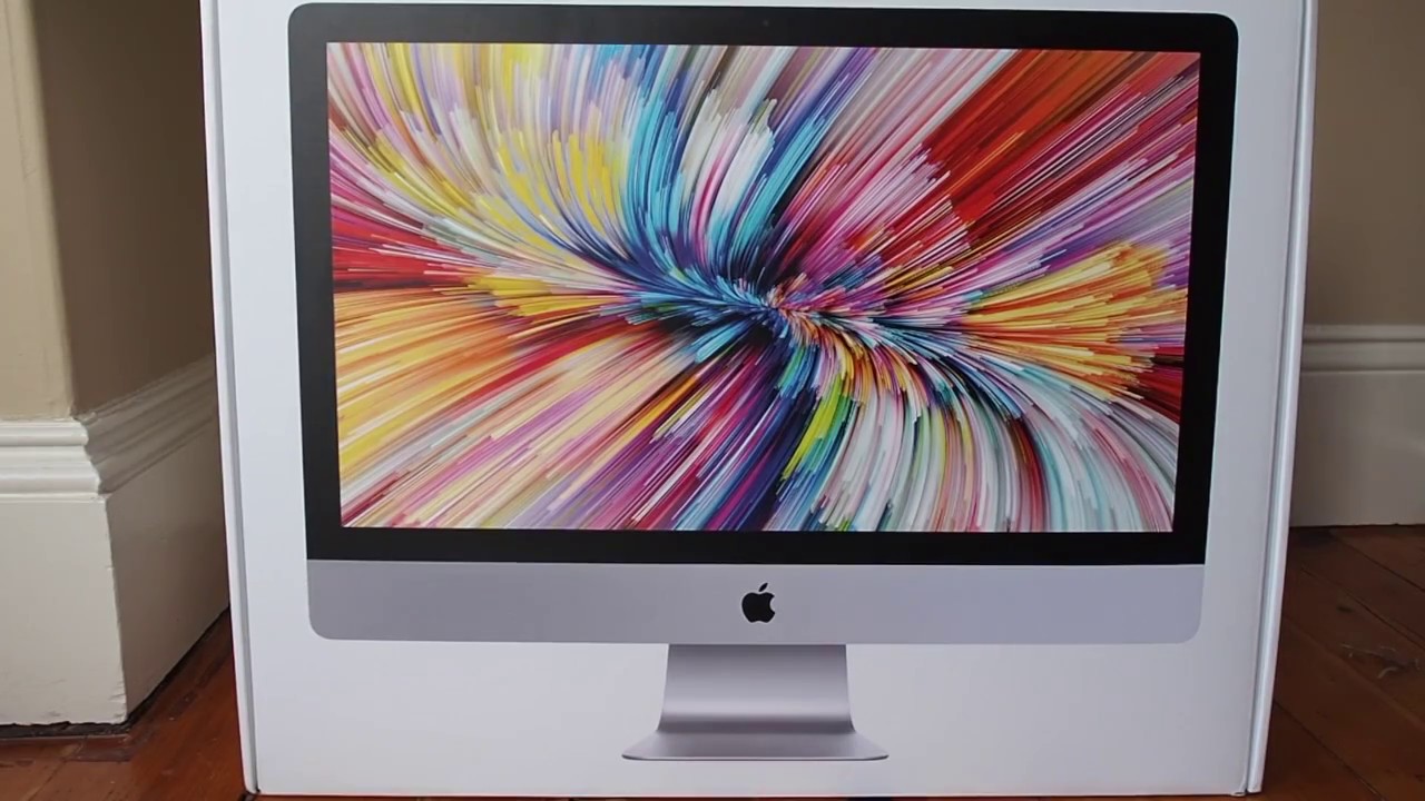 27 Inch iMac with 5K Retina Display Unboxing - YouTube