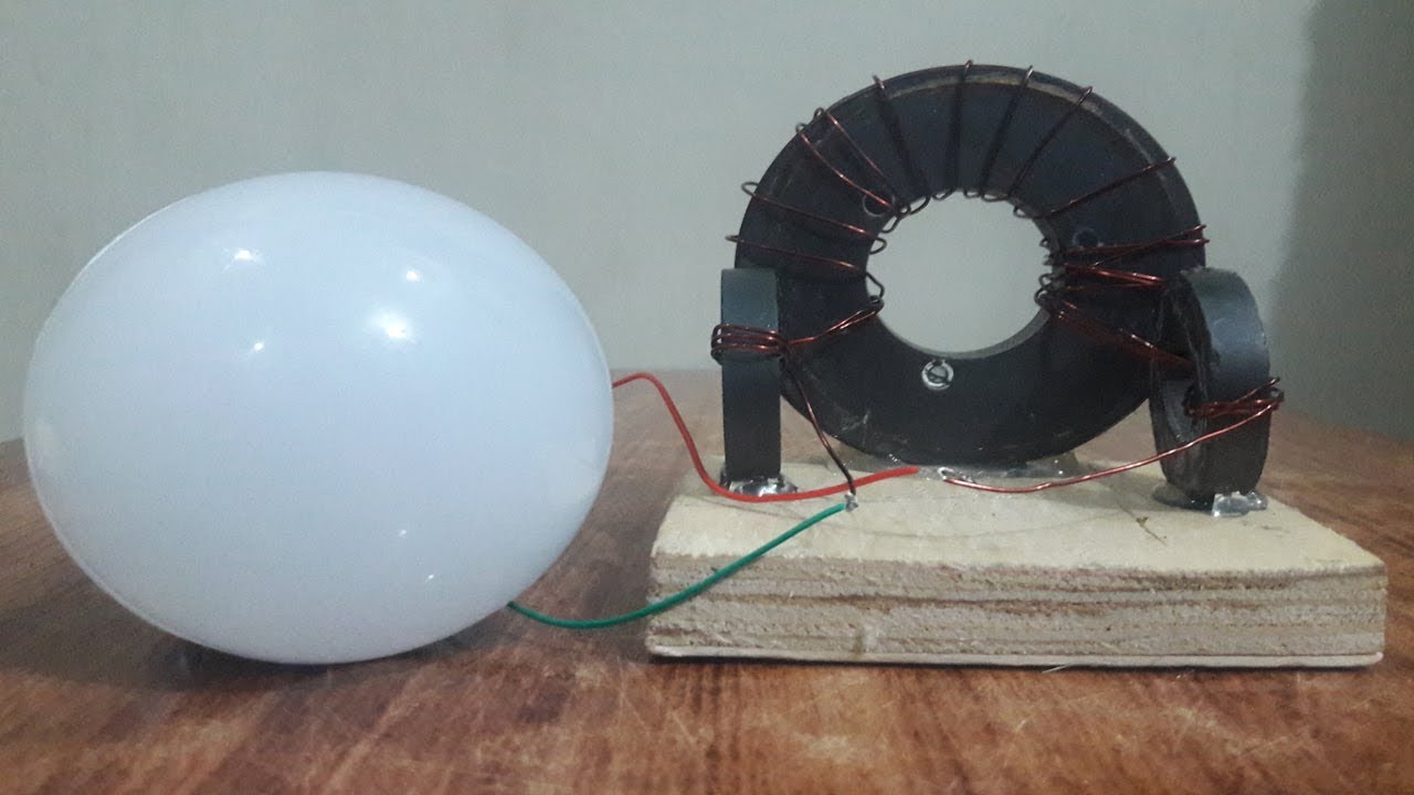How to make free energy with magnet 100% proof | simple at home 2018 ...