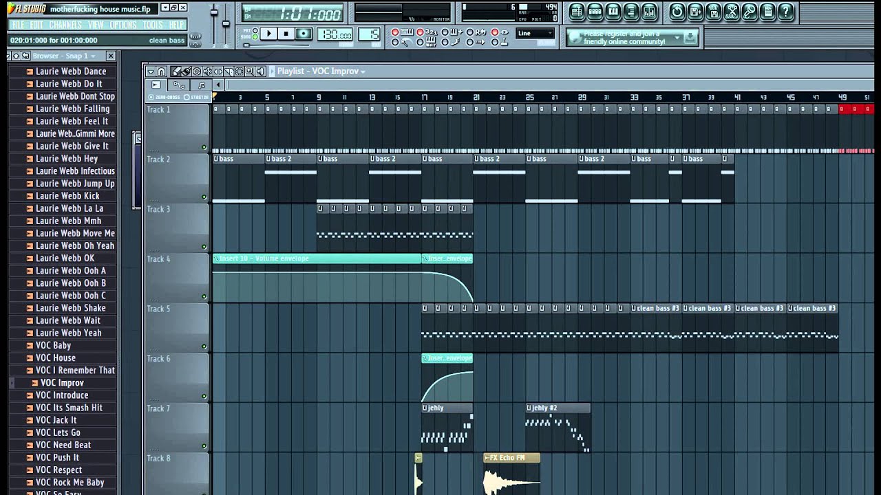 my first FL studio "song" - YouTube