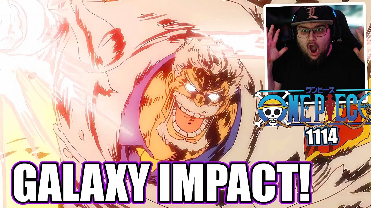 👊 GARP GALAXY IMPACT ! ONE PIECE 1114 - REACCION - YouTube