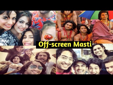 Mahabharat Star cast behind the scenes masti|Offscreen masti ...