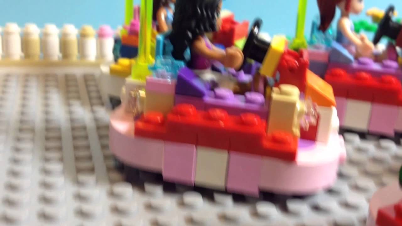 LEGO Friends' Bumper Cars - YouTube