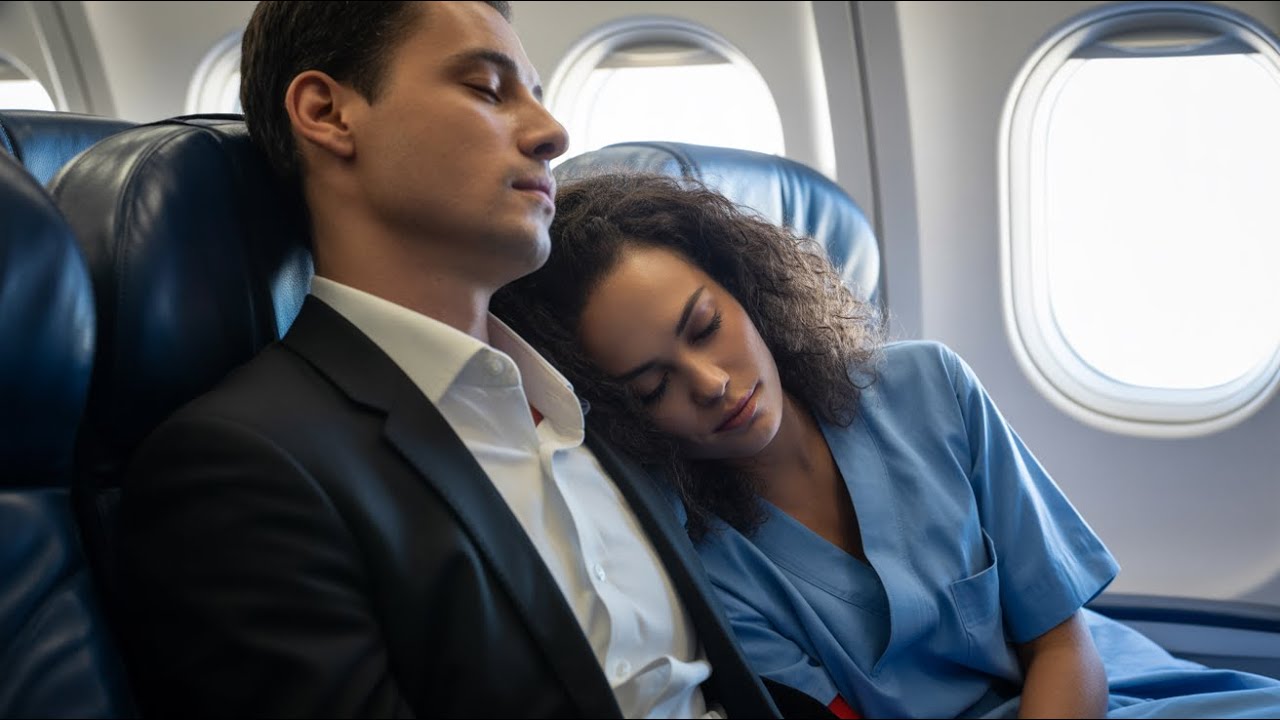 Maid Falls Asleep—Billionaire’s Action Sparks Shock Across the Plane ...