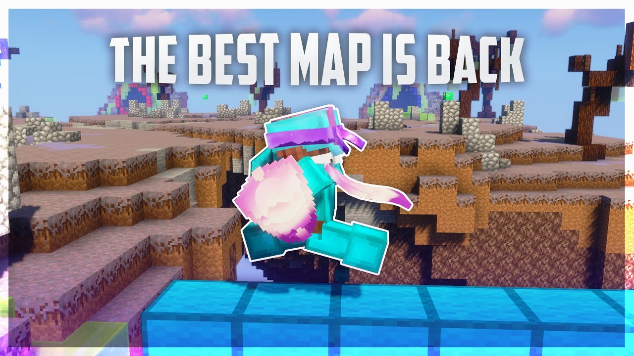 The Best Bedwars Map Is Finally Back - YouTube