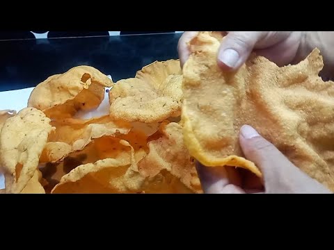 Papar Karary Recipe | Easiest Way To Make Homemade Papar By Goshis ...