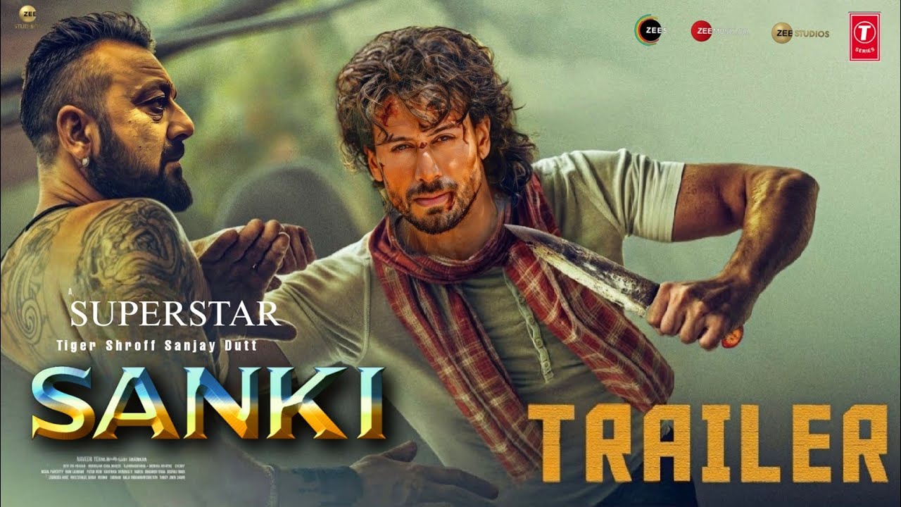 SANKI - Official Trailer | Tiger Shroff | Sreeleela | Sanjay Dutt | Karan Johar | In 2024 ...