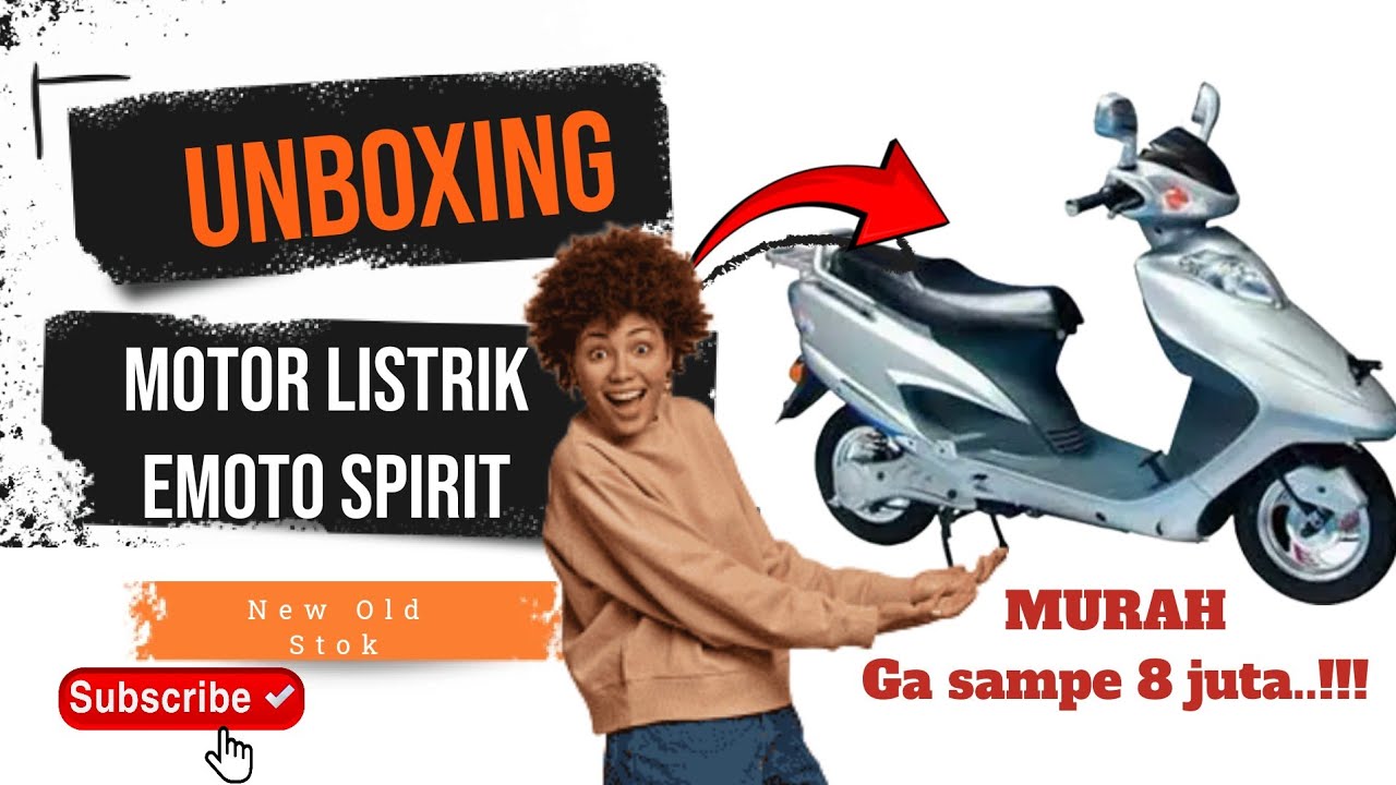 MOTOR LISTRIK Lebih murah dari uwinfly T3, *UNBOXING EMOTO SPIRIT ...