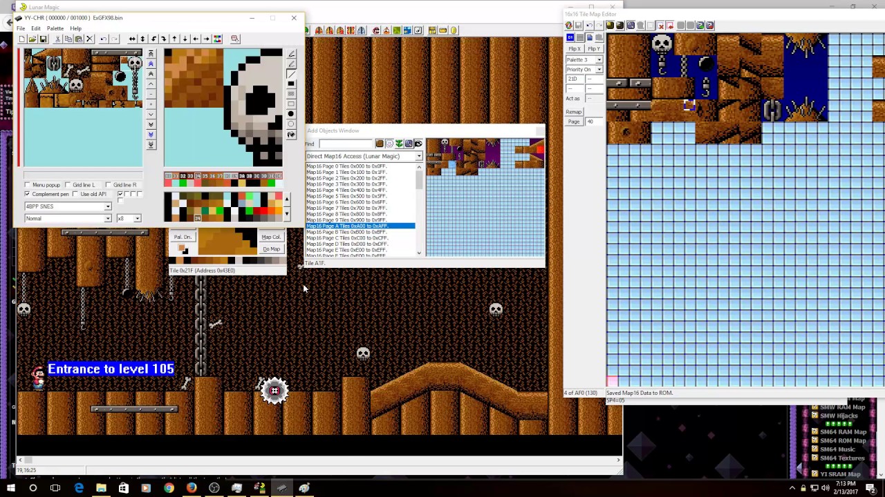 Tails Makes a Tileset for Super Mario World - 10 - Finished! - YouTube