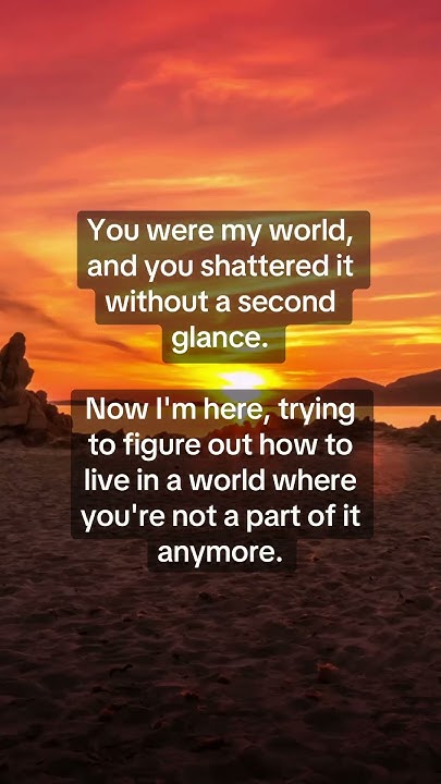 You were my everything - YouTube