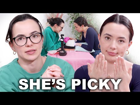 Doing My Twin Sister's Nails (SHE’S SO PICKY)