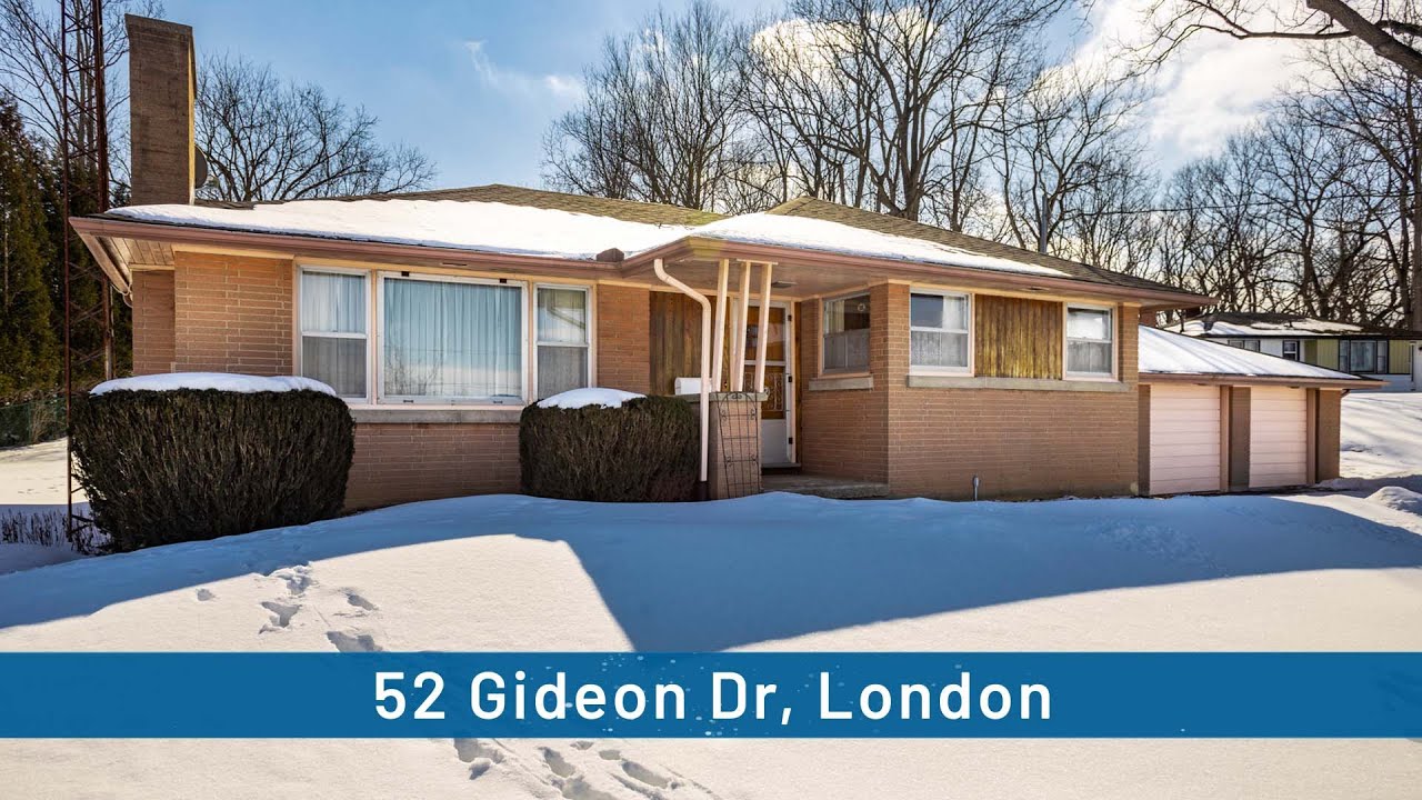 🏡Home Tour - 52 Gideon Dr - LONDON, ON - YouTube