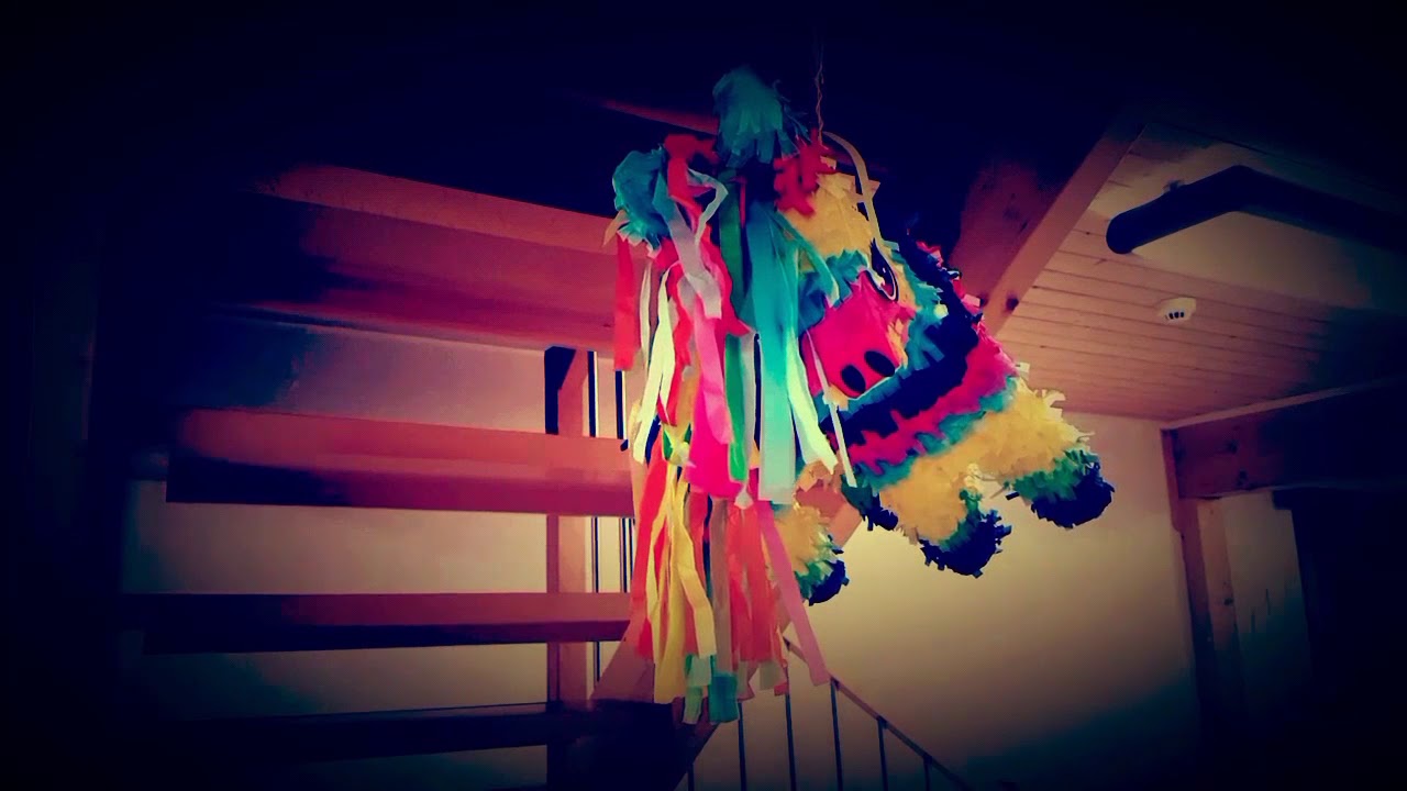 Scary piñata - YouTube