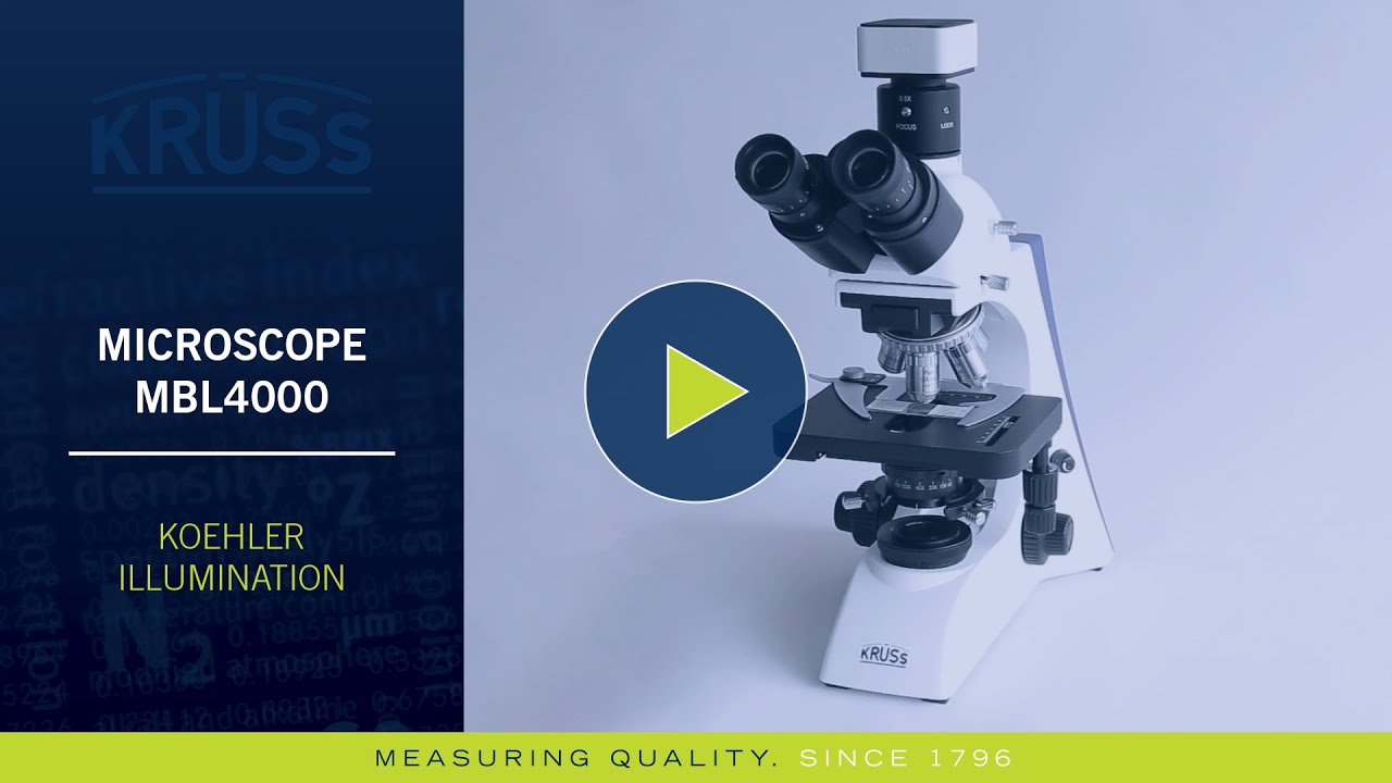 Microscope MBL4000 series - Koehler illumination - YouTube