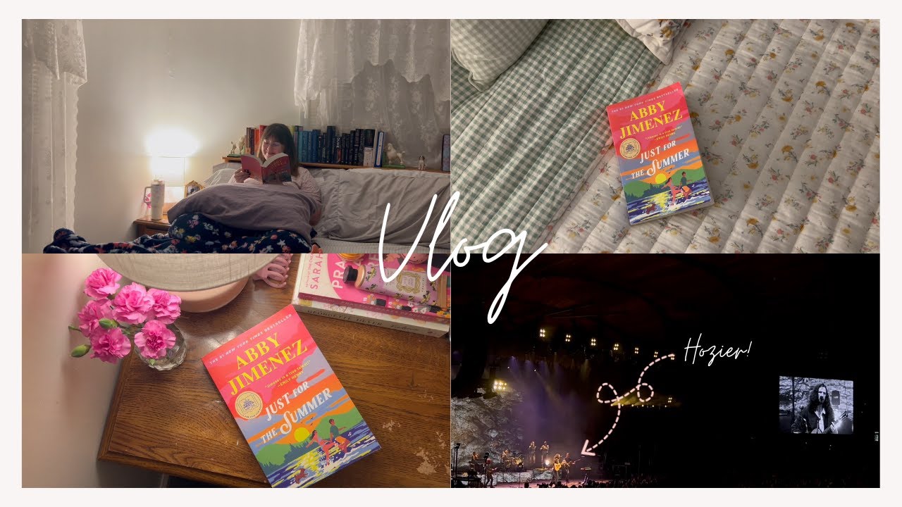 Vlog || HOZIER, reading Just for the Summer, & soaking up the end of ...